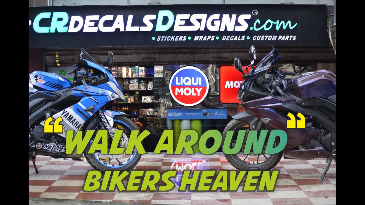 " WALK AROUND " at CR Decals Designs Outlet - YouTube