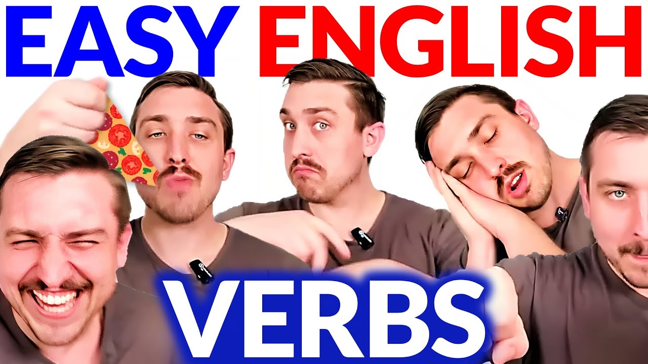 Learn English Verbs 😆 Fun and Easy Listening! 1 Hour English ...