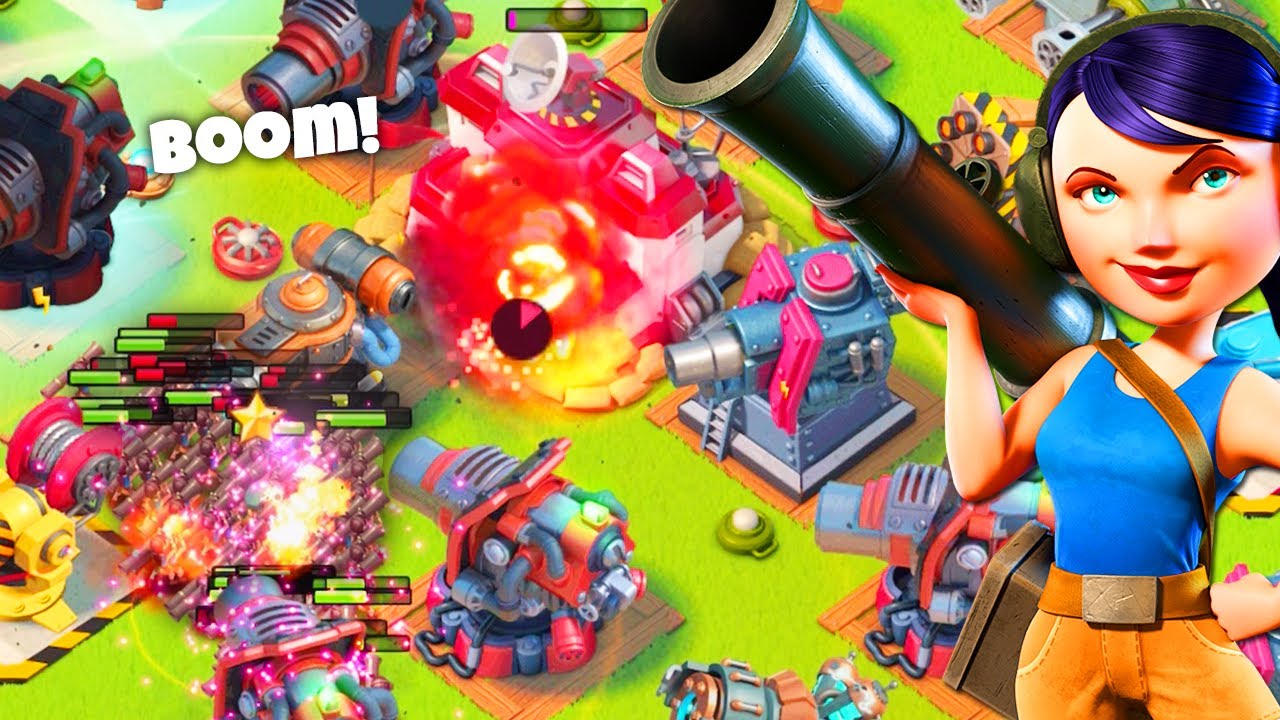 This All Zooka Damage is CRAZY! Boom Beach Imitation Game! - YouTube