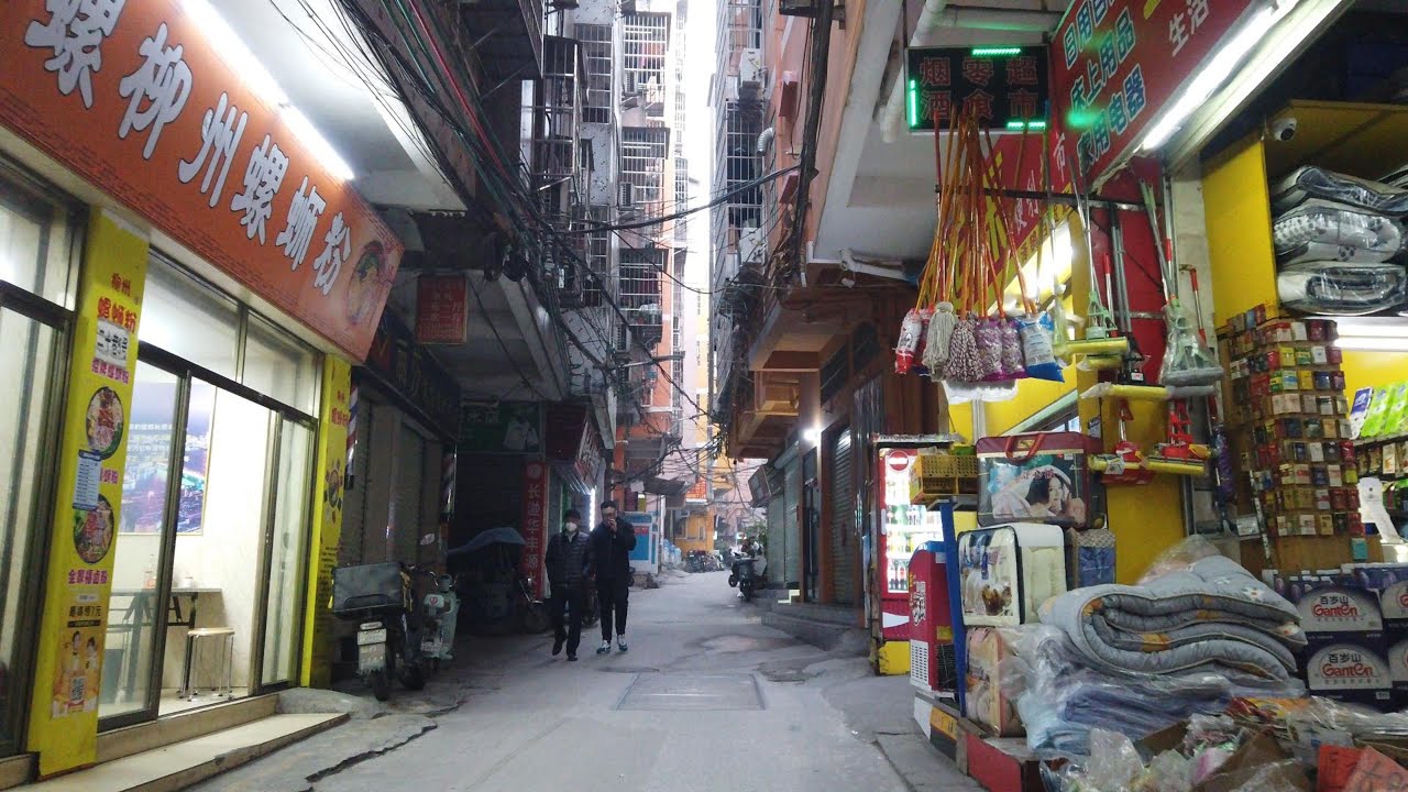 A stroll through an urban village in Guangzhou, China - YouTube