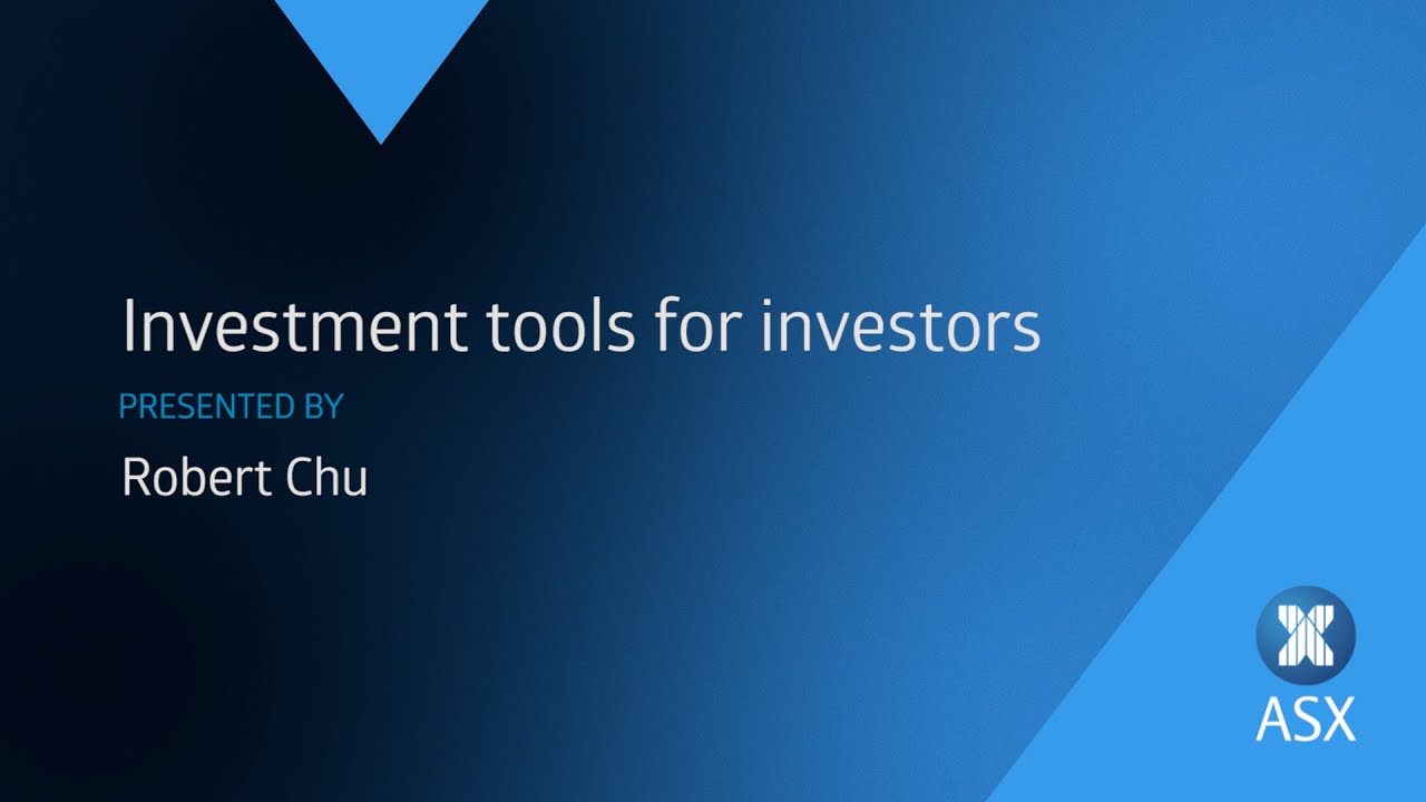 Investment Tools For Investors - YouTube