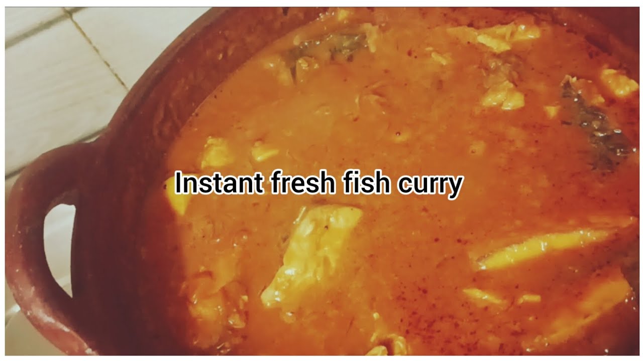 Instant fish curry.famous recipe in southern part of India.try - YouTube