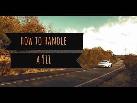 Wie man einen Porsche 911 handhabt