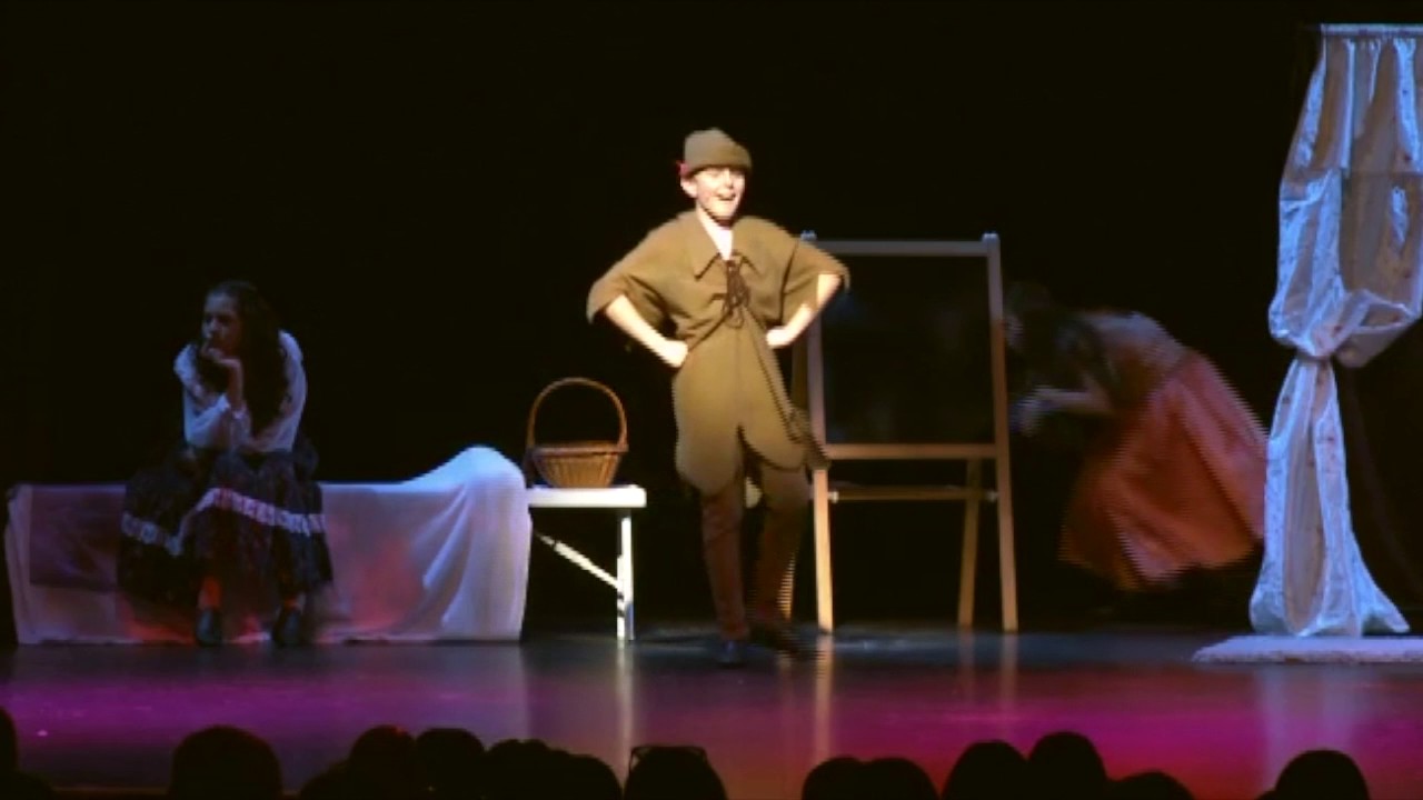 Devin Shattuck as Peter Pan- I've Gotta Crow" - YouTube