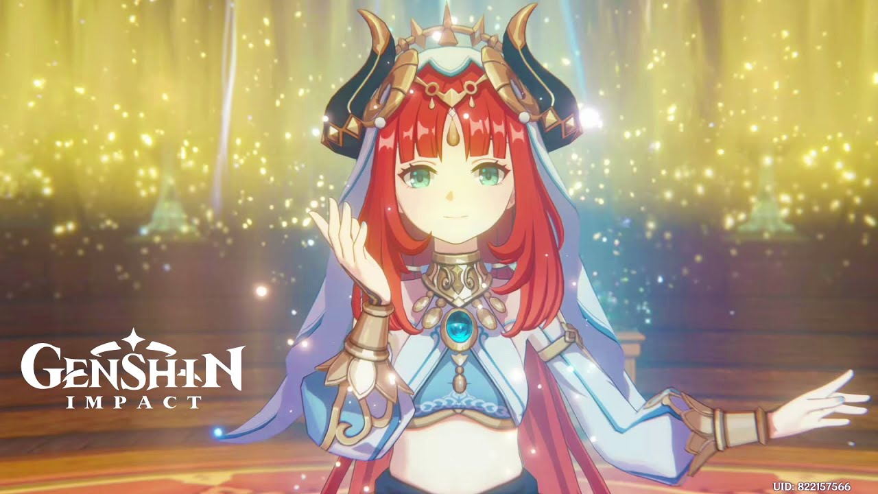 Nilou Dance [Cutscene] | Sabzeruz Festival | Genshin Impact - YouTube
