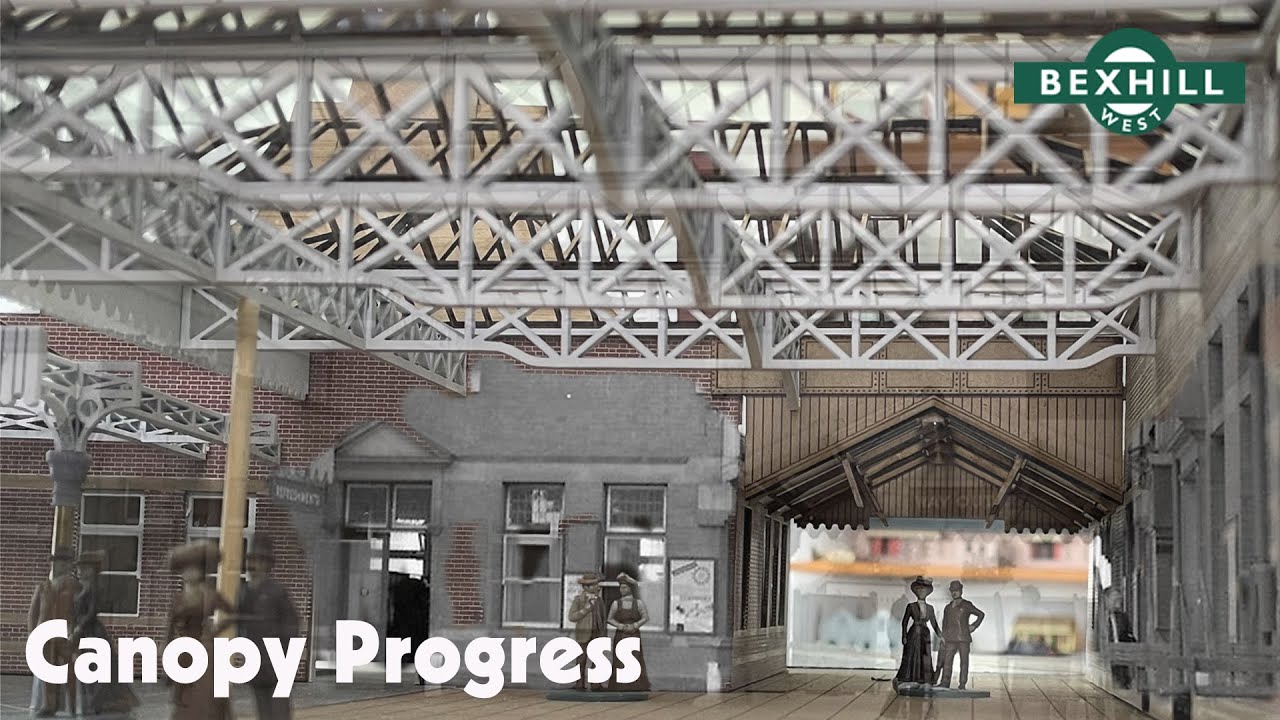 Bexhill West Station Canopy Progress | - YouTube