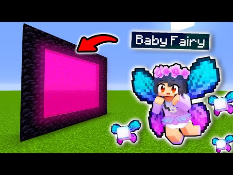 How To Make A Portal To The Aphmau BABY FAIRY Dimension in Minecraft