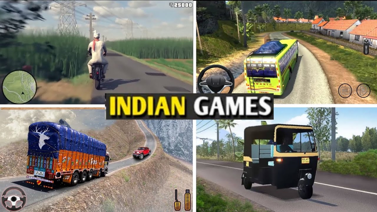 TOP 5 INDIAN GAMES FOR ANDROID | REALISTIC INDIAN SIMULATOR GAMES ...