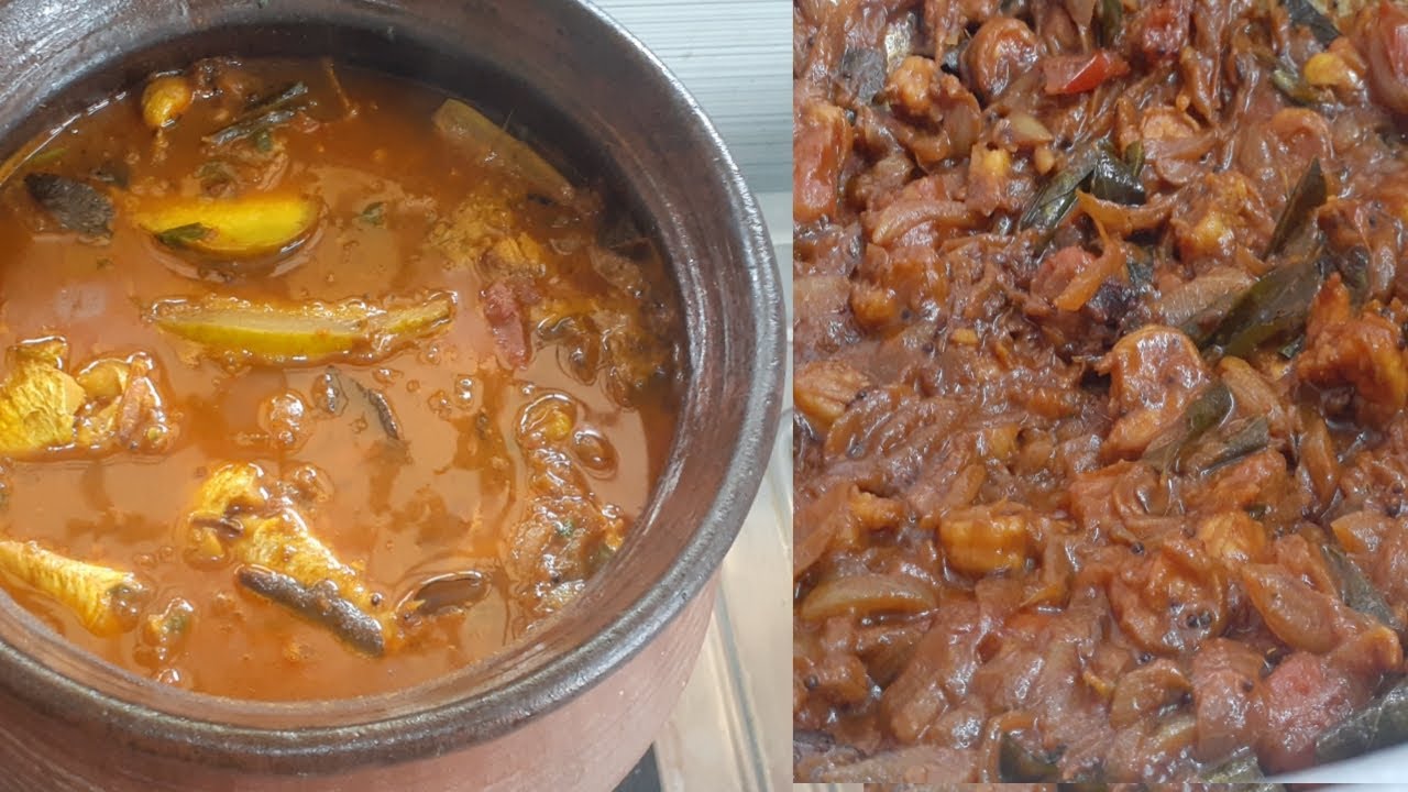 Traditional Restaurant Style Fish Kulambu & Prawns Gravy | Meen kulambu ...