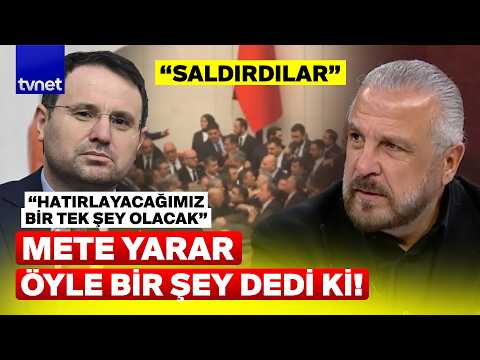 Mete Yarar’dan herkesi şaşırtan açıklama! “O tek şey…”