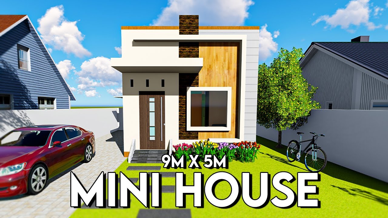 Luxurious MINI HOUSE 9m X 5m - YouTube