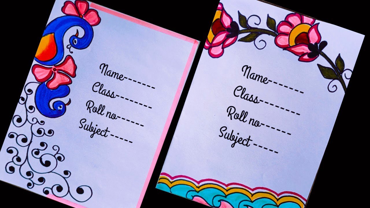 Portfolio Design/ Project Design/ File Decoration Ideas/ Project Work ...