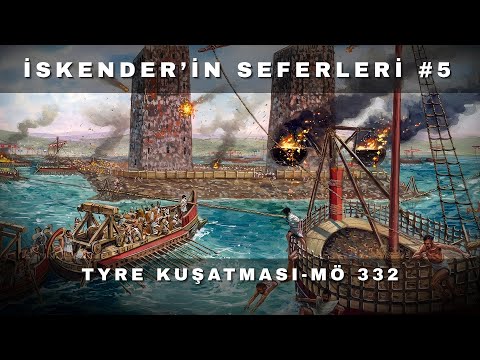 Büyük İskender'in Seferleri – Tyre Kuşatması (MÖ 332)