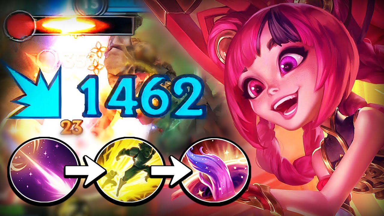 Zoe Montage Wild Rift (Flash Combo, One Shot Kill, etc) - Build & Runes ...