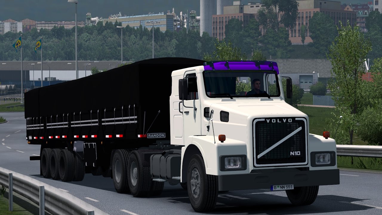 Volvo N10 1986 + Graneleira Randon 1995 | 31T | ETS 2 - YouTube