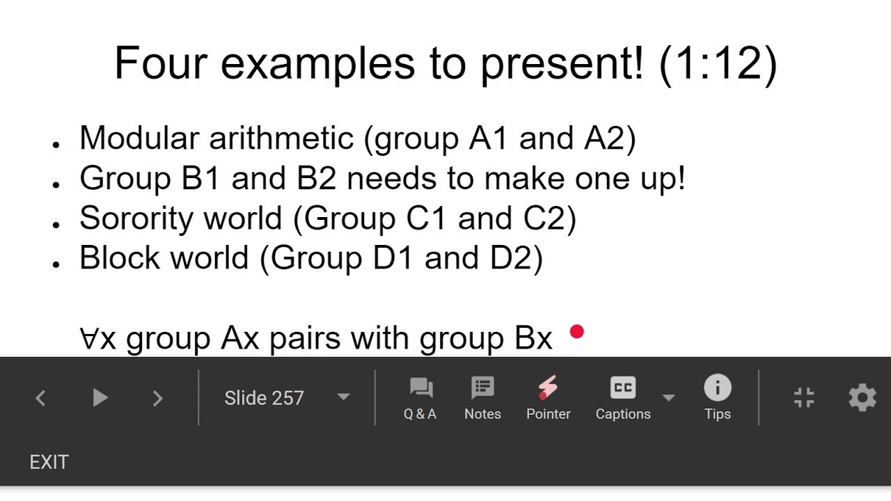 Relational logic and satisfaction, plus a project description to learn ...