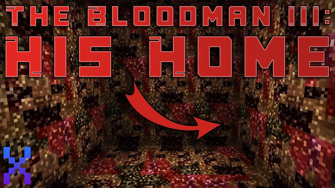 Прохождение Хоррор Карты "The Bloodman 3: His Home" - Minecraft - YouTube