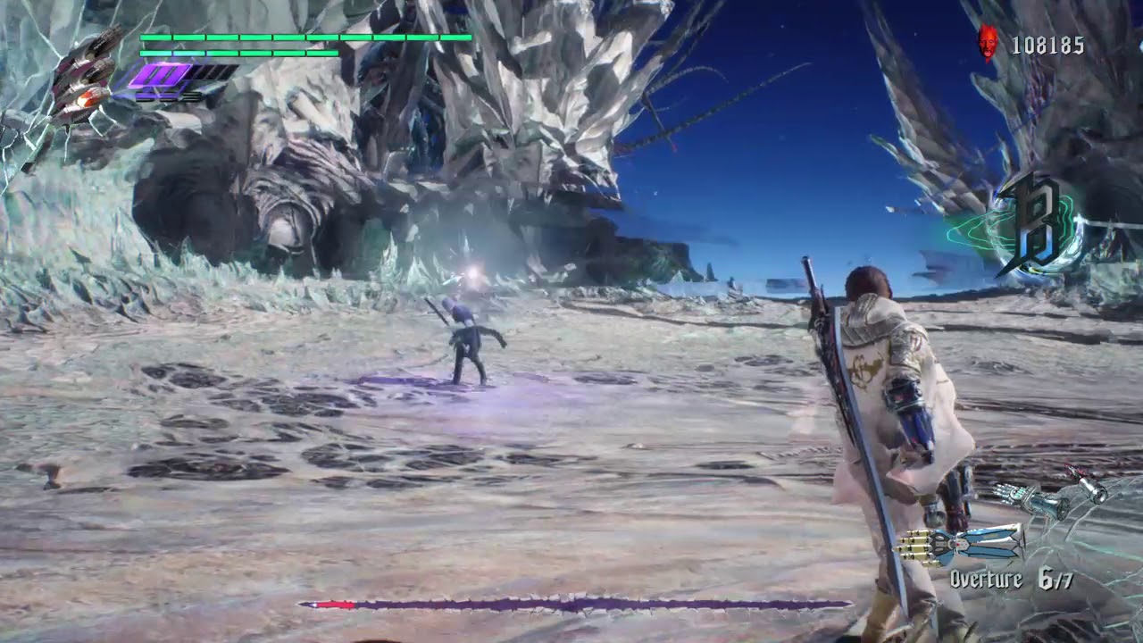 DMC 5 - Nero deadweighted his dad in the air - YouTube