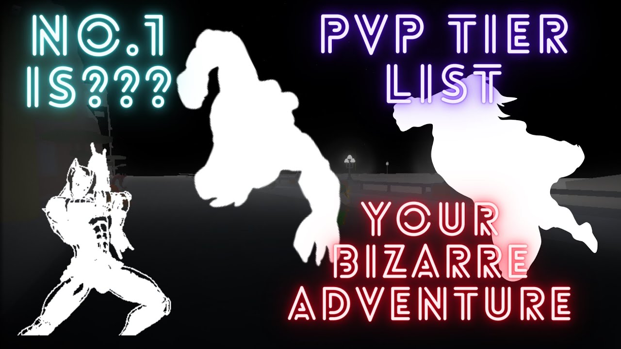 [YBA]PVP TIER LIST PART 3-4|YOUR BIZARRE ADVENTURE|ROBLOX - YouTube