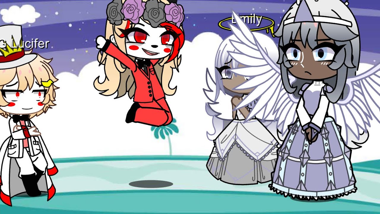 If Lucifer went to heaven with Charlie part 2 #hazbinhotel - YouTube