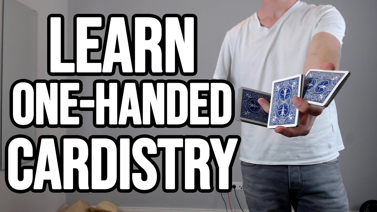 3 One-Handed Cardistry Moves You Must Learn | Tutorial - YouTube