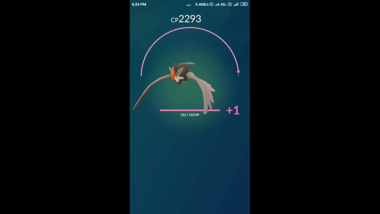Pokemon Go : Evolution of staravia (starly) - staraptor - YouTube