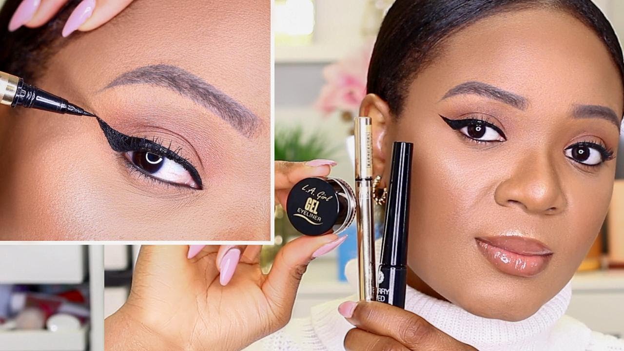 OK, HERE'S THE EASIEST EYELINER TRICK FOR BEGINNERS UNDER (3MINS ...