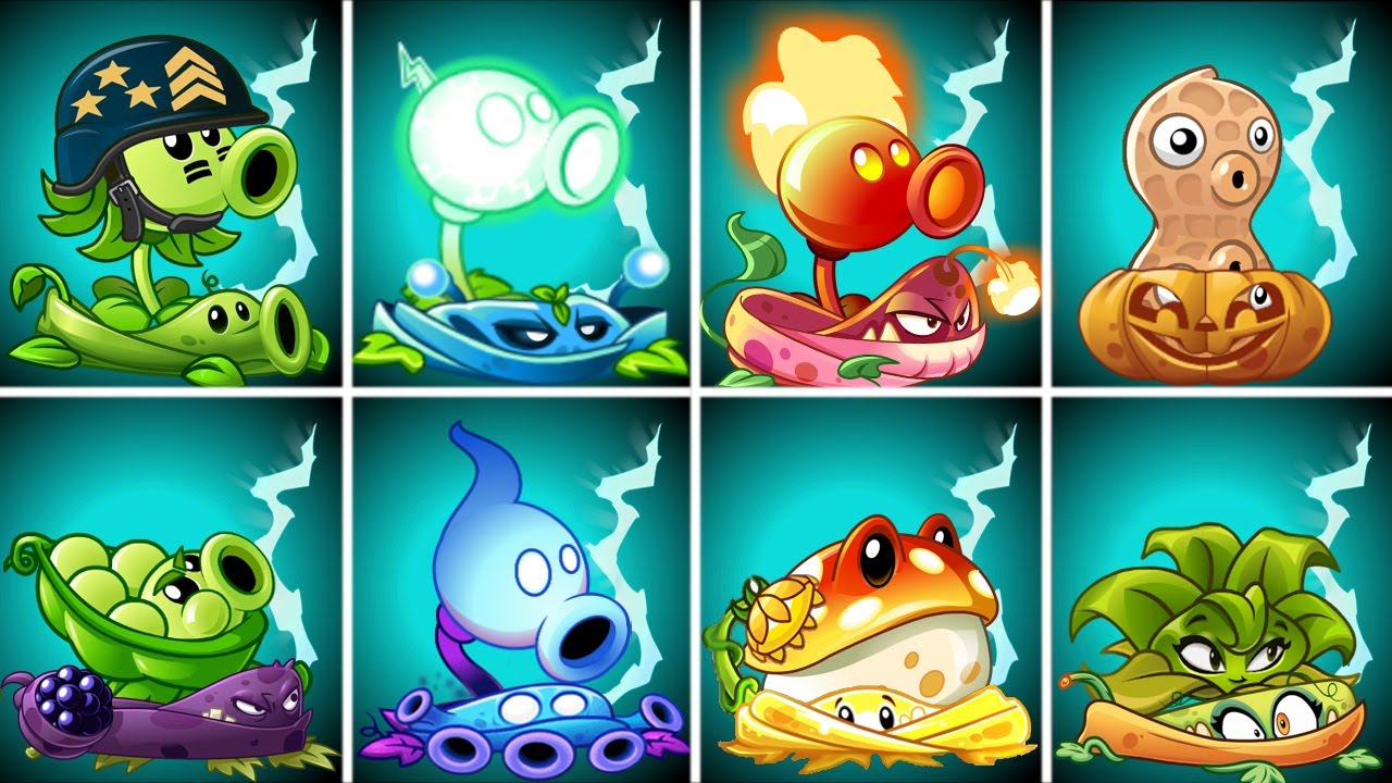 8 Best Team Pea & Vine - Who Whill Win? - Plants Vs Zombies 2 - YouTube