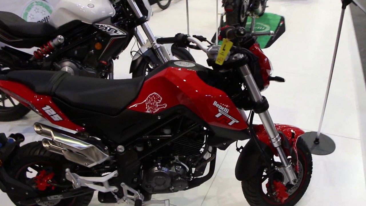 Benelli TnT 125 show review - YouTube