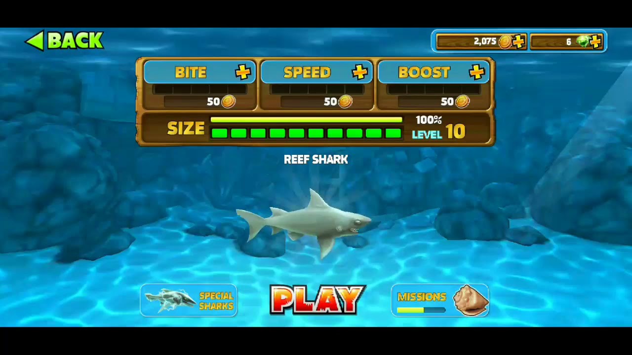 Hungry shark. Part-3 - YouTube