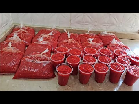 👉DOMATESLERİ BU YÖNTEMLE İLK GÜNKÜ TAZELİĞİYLE SAKLIYORUM 👍KIŞLIK DOMATES #trending 