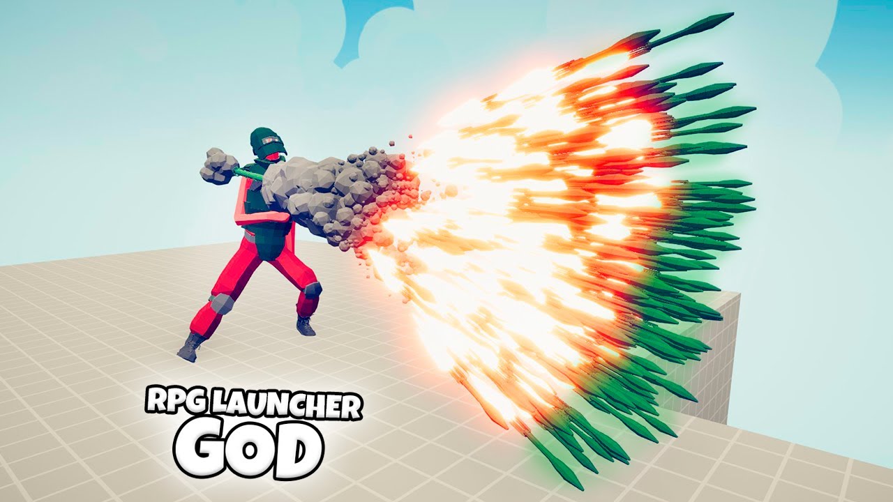 RPG LAUNCHER GOD vs EVERY FACTION | TABS Totally Accurate Battle ...