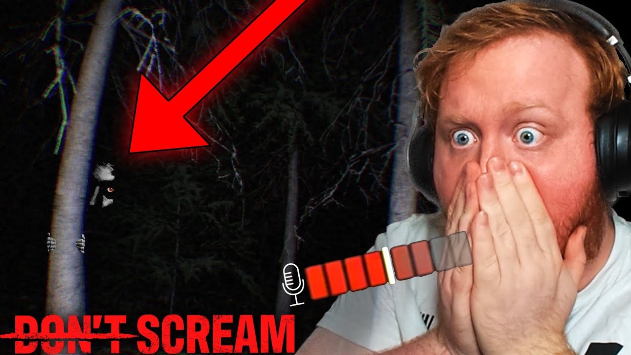 A HYPERREALISTIC HORROR GAME Where If You SCREAM You DIE?! | DON'T ...