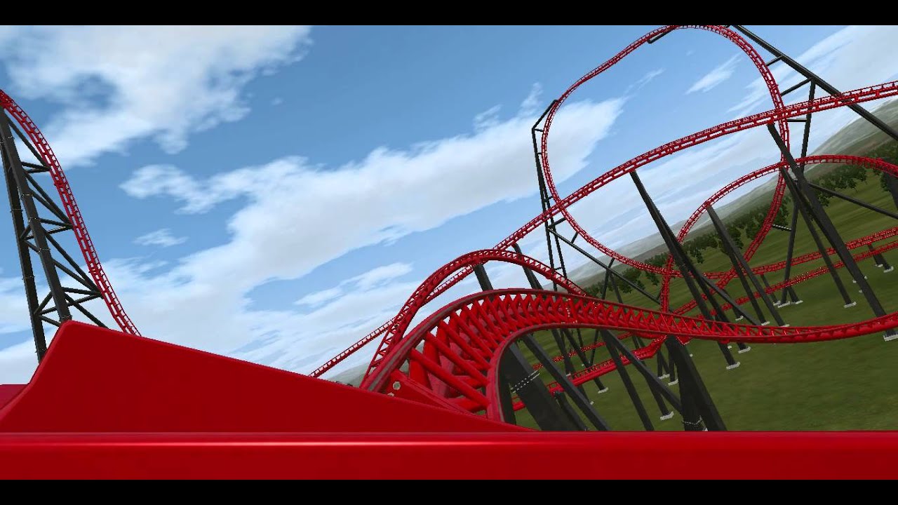 Formula One- An Intamin Hyper Coaster - YouTube