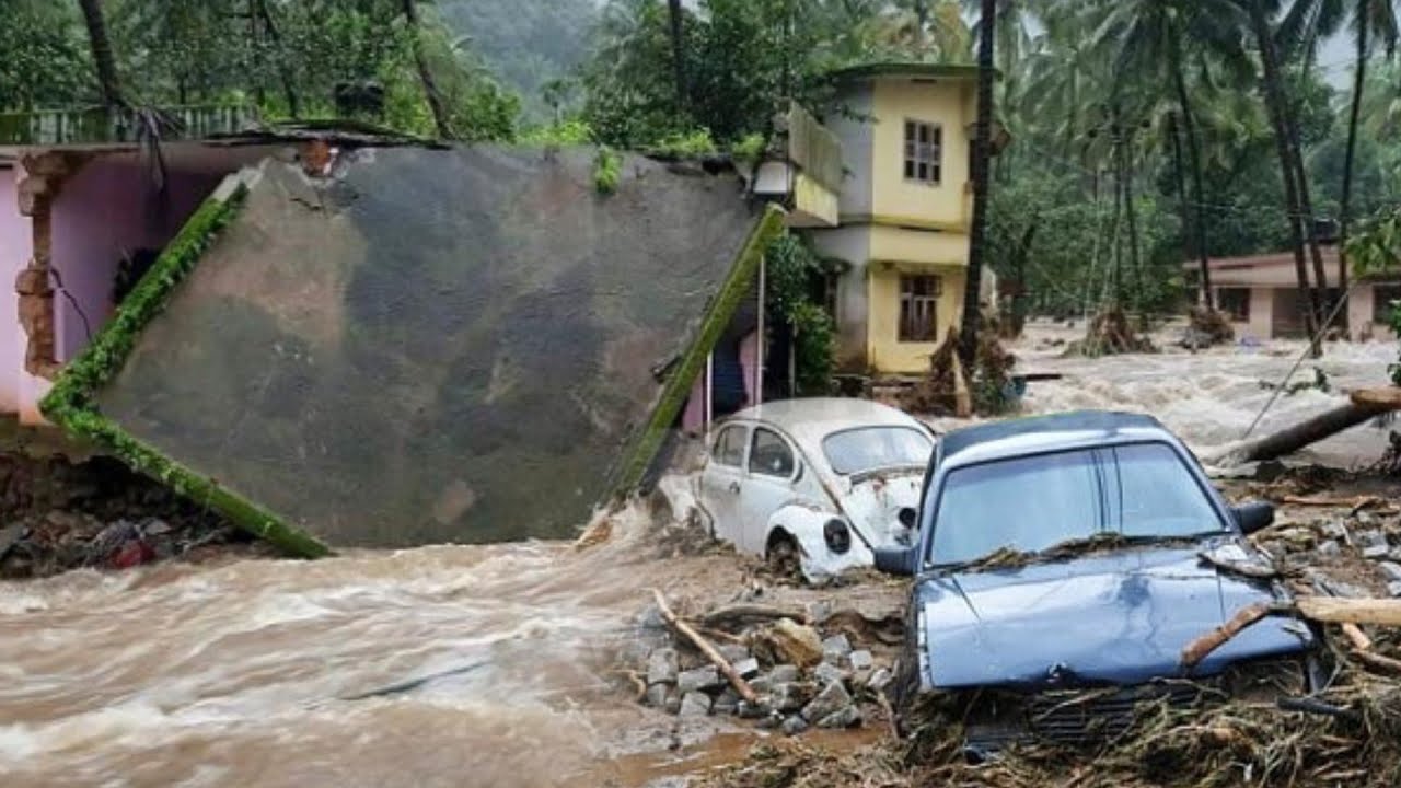 Brazil flooding after heavy rain strikes Bahia Inundação - YouTube