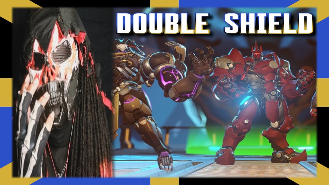 trying out double shield in overwatch 2 | DR34D overwatch 2 gameplay ...