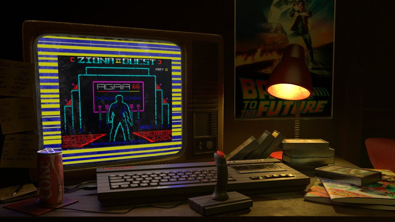 ZX Spectrum: Ziona Quest 2 (parts 1,2 ) - YouTube