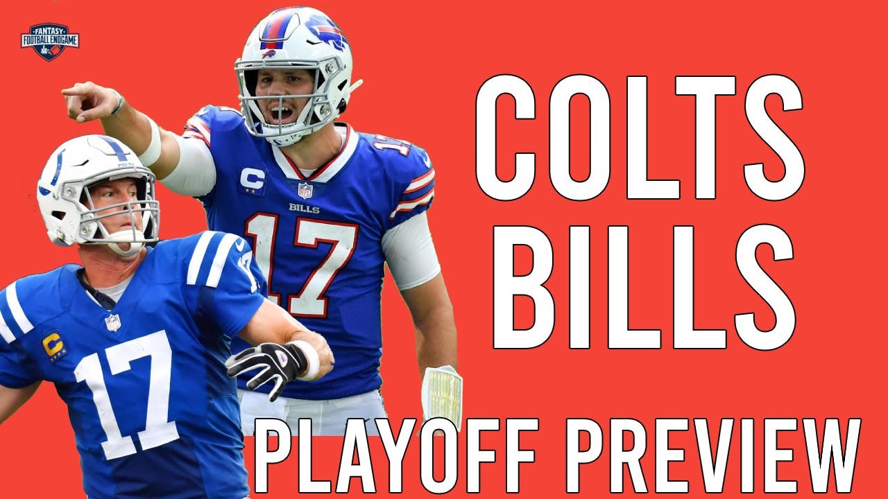 Indianapolis Colts vs Buffalo Bills Wild Card Playoff Preview Plus ...