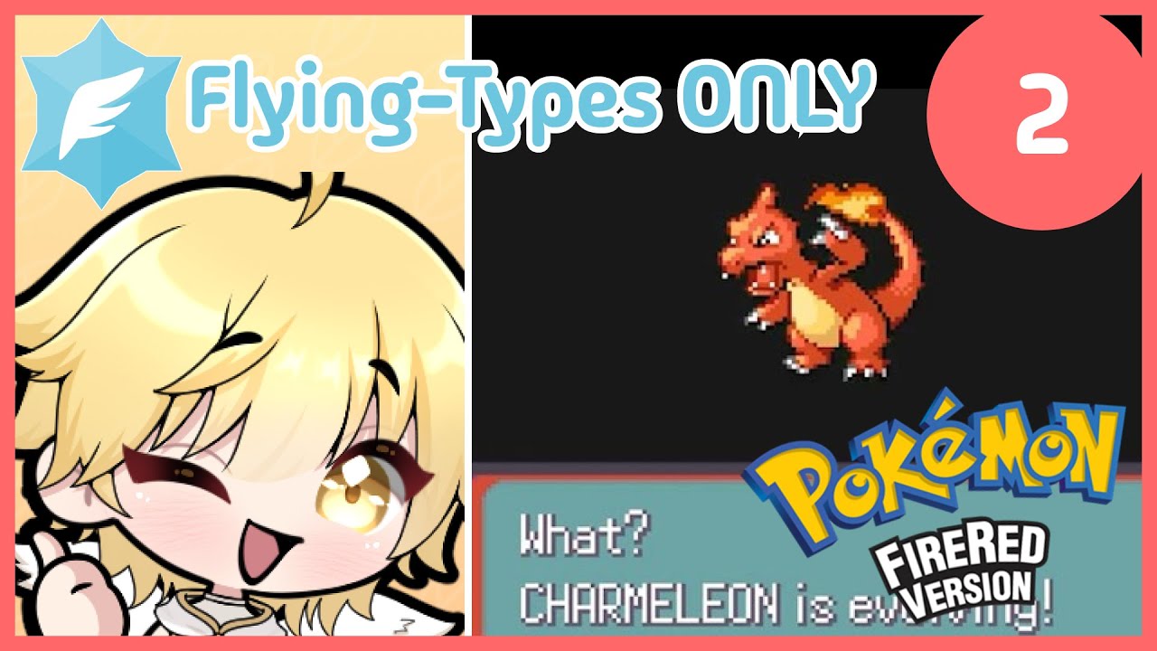 【PKMN】Mono Flying-Type Run - FireRed | EP 2 - YouTube