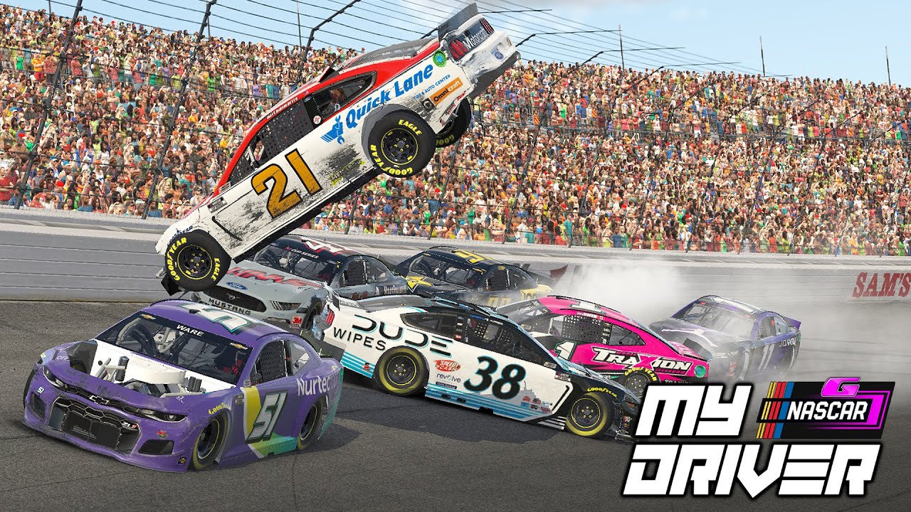 LAS VEGAS PACK RACING LEADS TO HUGE CRASH IRacing AI NASCAR Career LAS VEGAS PACK RACING LEADS TO HUGE CRASH IRacing AI NASCAR Career
