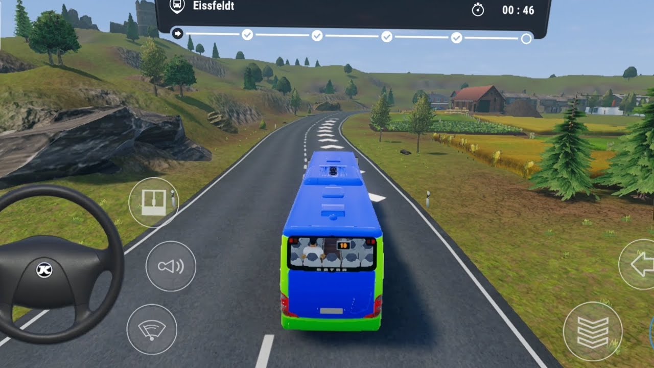 Bus Simulator City Ride Lite. #game #gameplay - YouTube