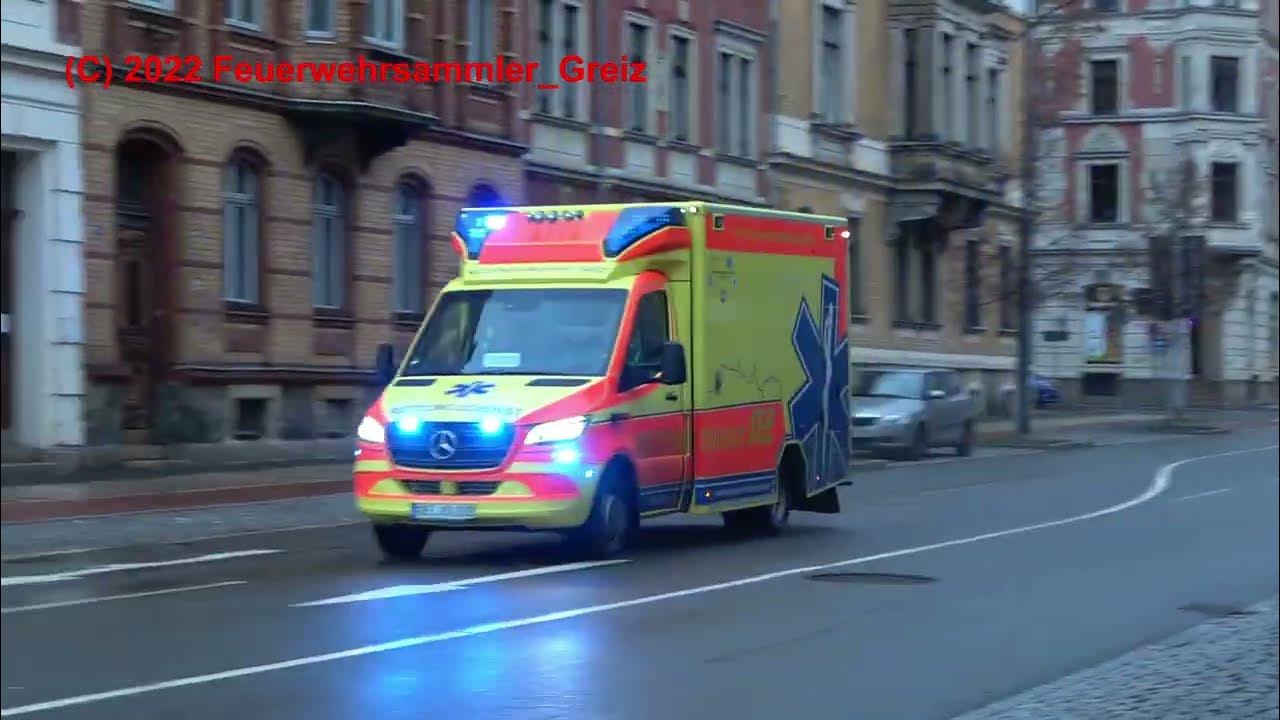 RTW 1 RA Greiz + LF 16/12 FF Greiz + RTW 1 ZR DRK LK Greiz - YouTube