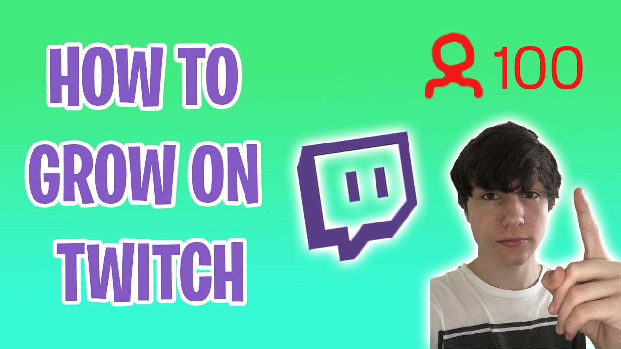 How to GROW on TWITCH in 2020 *quick and easy* - YouTube