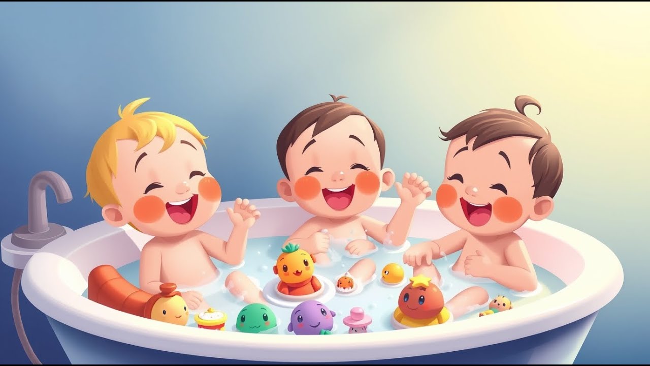 Kids | Fun Bath Time for Kids | Nursery Rhyme for Children | Sing Along ...