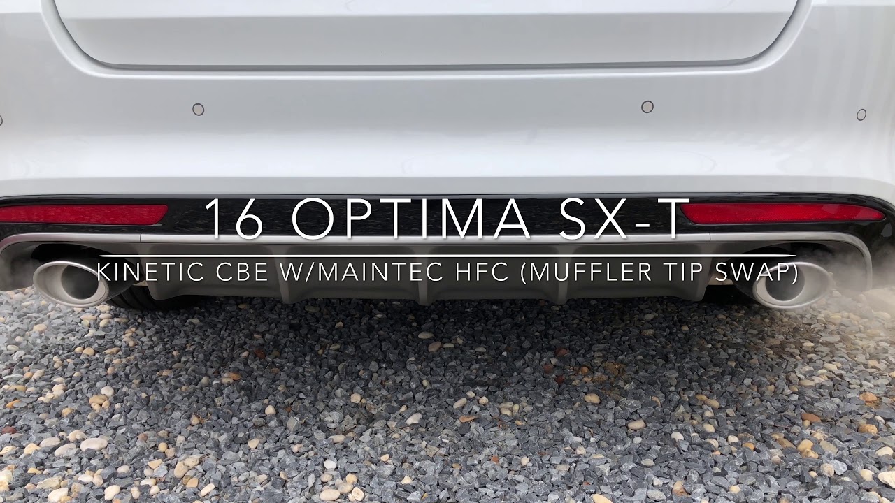 2016 KIA OPTIMA W/KINETIC CBE/MAINTEC HFC - YouTube