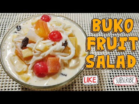 BUKO FRUIT SALAD - YouTube