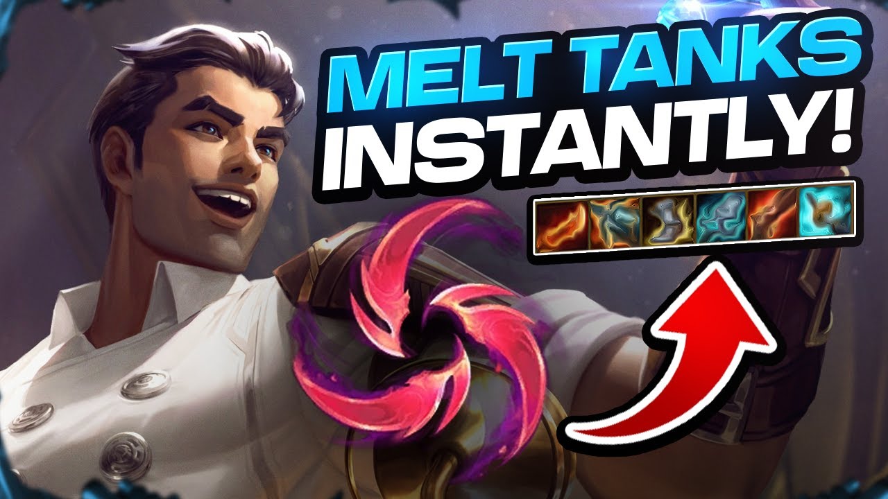 Rank 1 Jayce Does Machine Gun Build To MELT TANKS INSTANTLY! - YouTube