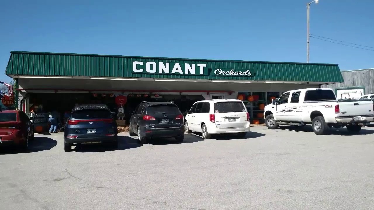 Conant apple orchard - YouTube