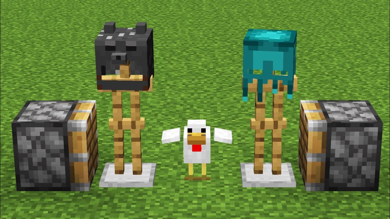 chicken + different armor = ??? - YouTube