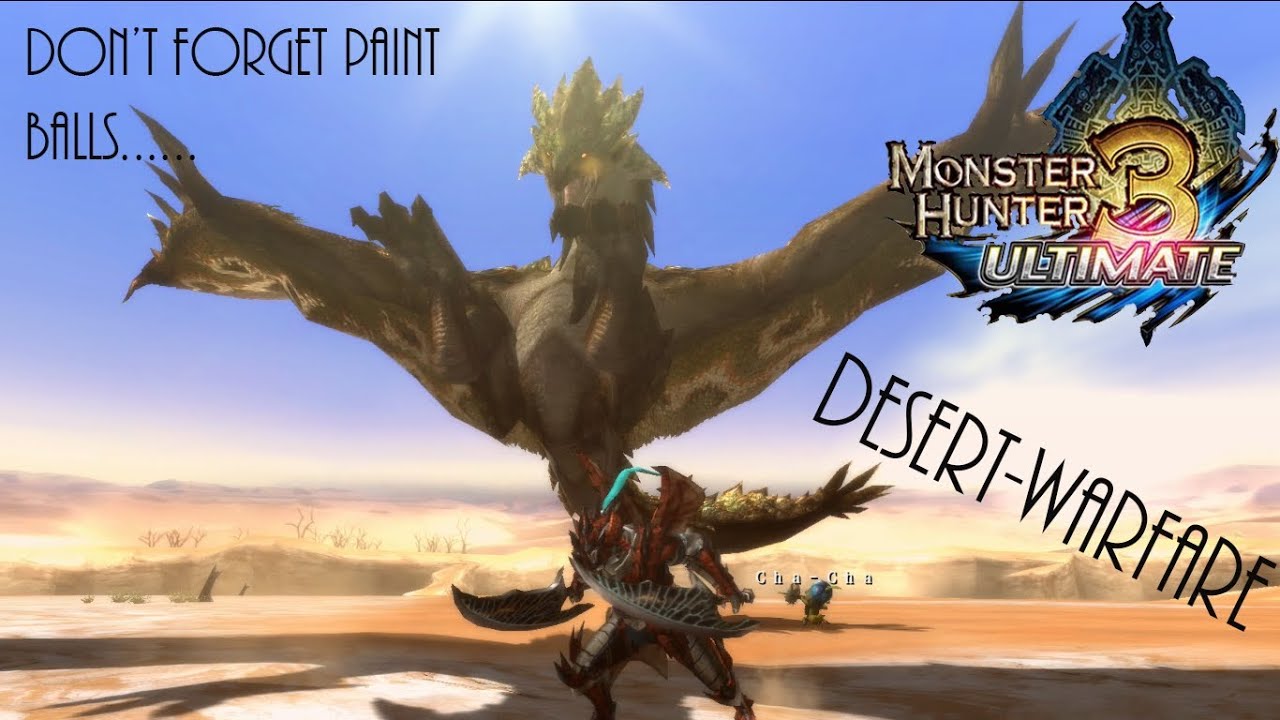 Monster Hunter 3 Ultimate -Rathian/Barroth-Village High Quests-Dual ...